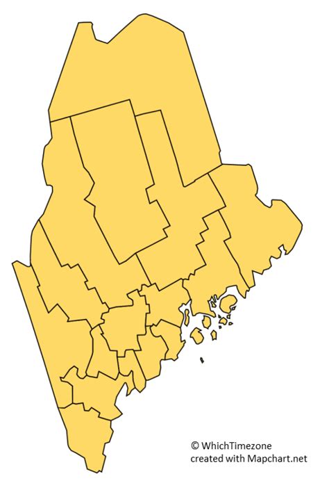 Maine Me Time Zone Whichtimezone