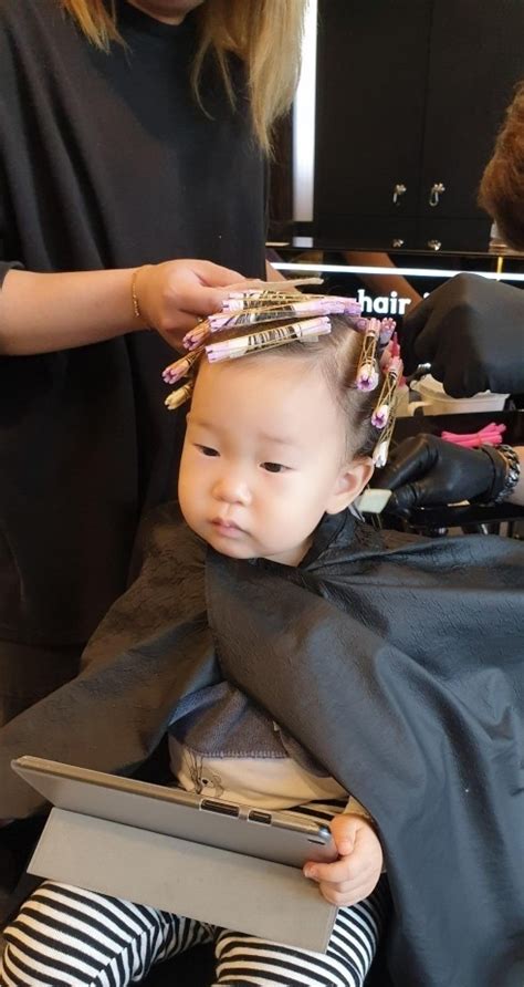 26개월 여자아기 파마하기 네이버 블로그