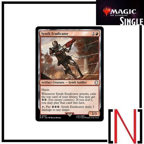 [mtg][single][pip] Synth Eradicator ระดับ Rare [ภาษาอังกฤษ] Shopee Thailand