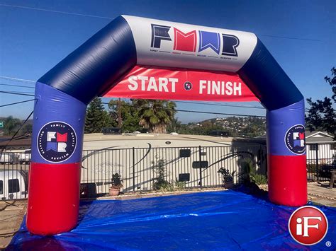 20ft Inflatable Angle Arch
