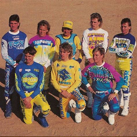 Team Suzuki 1990 Jeromy Buehl Buddy Antunez Jimmy Gaddis Mike