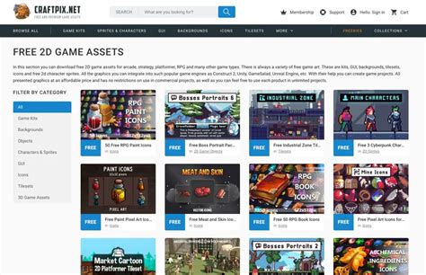 Free D Game Asset Sites Visual Arts Tutorials GameDev Net