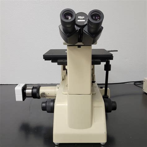 Nikon Microscope Epiphot 200 Metallurgical W Bfdf Polarizeranalyzer