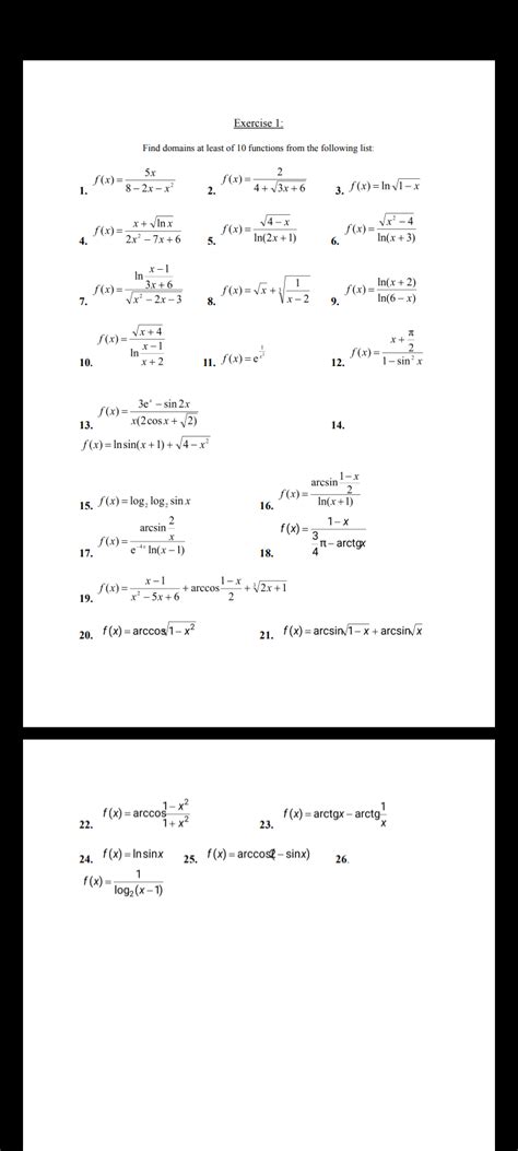 Solved Find The Functions Chegg