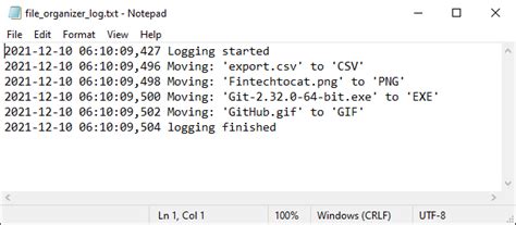 GitHub ThusharaX File Organizer Organize The Files Into The Relevant Sub Folders