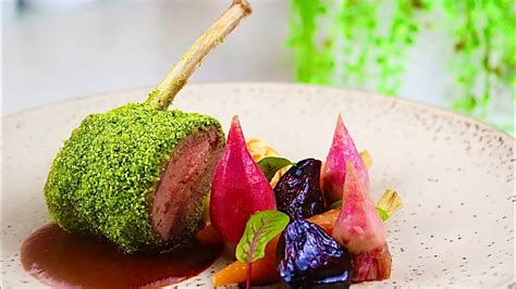 Herb Crusted Rack Of Lamb Youtube