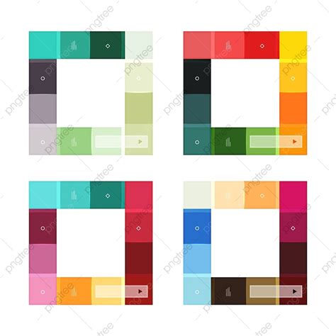 Workflow Infographic Vector Hd Png Images Vector Blank Stripes And Lines Infographics Templates