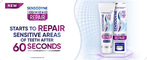 Sensodyne Clinical Repair Whiten And Shine Toothpaste 2 3