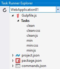 Task Runners In Visual Studio NET Blog