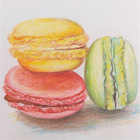 Macaron Drawing At Explore Collection Of Macaron