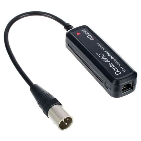 Dante Avio Analog Output Adapter 0x1 Thomann Uk