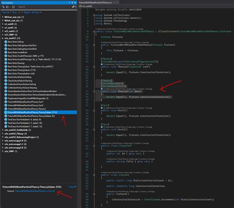 Vs2017 Release 152 Test Source Code Not Found And Project Marked As