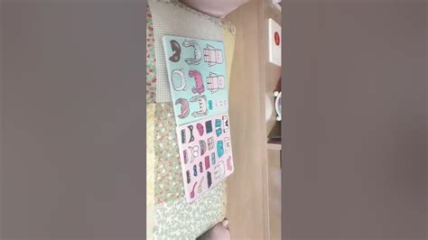 로블록스놀이 뚠뚠토이 무료도안 띠부띠부 종이놀이북 Youtube