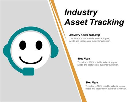 Industry Asset Tracking Ppt PowerPoint Presentation Icon Influencers Cpb