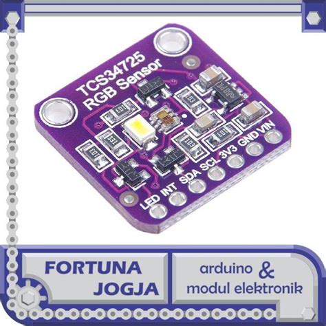 Sensor Warna Rgb Tcs34725 Colour Sensore Module Compatible Arduino