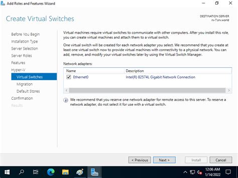 Windows Server 2022 Hyper V Install Server World