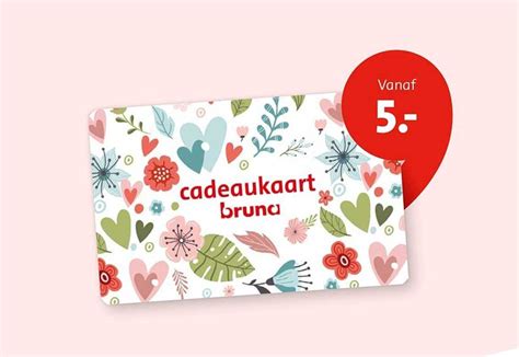 Cadeaukaart Bruna Aanbieding Bij Bruna 1folders Nl