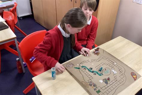 Year 6 Board Games Broadbent Fold Nursery And Primary School