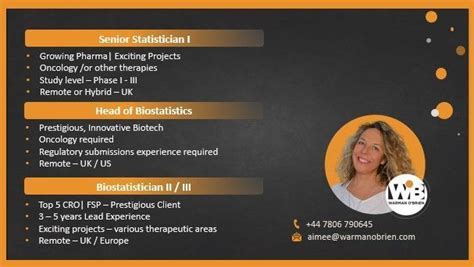 Aimee Weston On Linkedin Biostatistics Statistics Biostatistician Biostatisticsjobs…