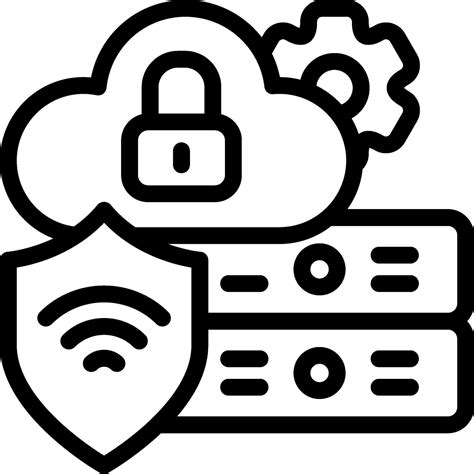 Data Privacy Black Style Icon 66505212 Vector Art At Vecteezy