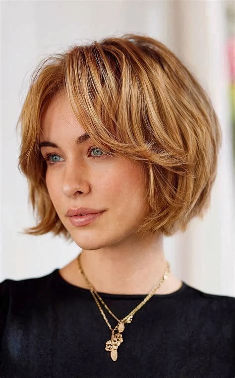 Short Curly Layered Bob Hairstyles