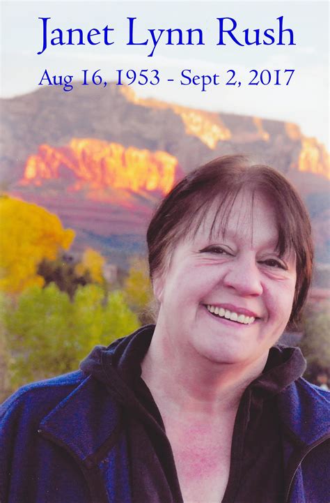 Janet Rush Obituary 1953 2017 West Lafayette In Journal And Courier