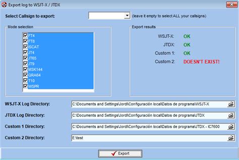 WSJT X Loglarını JTDXe Aktarma TA2BUX