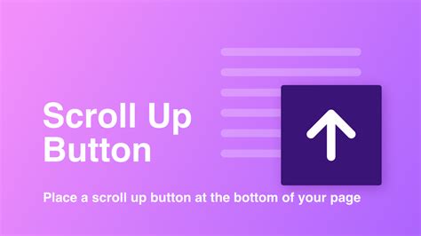 Sgtlab ‑ Easy Scroll Up Button Easily Add Scroll To Top Button To