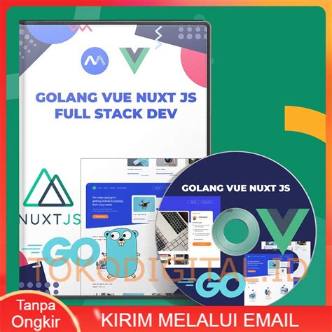 Jual Kelas Golang Vue Nuxtjs Bwt Full Stack Website Crowdfunding