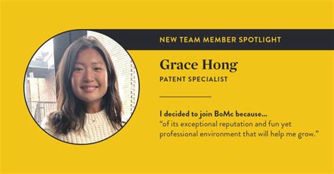 Bookoff Mcandrews Pllc On Linkedin Grace Hong Joins Us From An Ip Boutique In Dc Where She