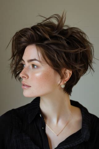 Wavy Pixie Hairstyle Ideas For A Youthful Dynamic Look