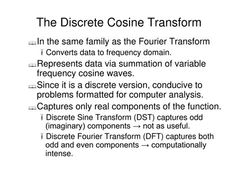 Ppt Understanding The Discrete Fourier Transform Dtft For Signal Analysis Powerpoint