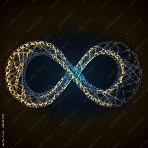 Devops Infinity Symbol For Agile Software Developement And Operations Methodology Made With