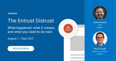 Lackern Xu On Linkedin The Entrust Distrust What Happened What It Means And What Steps To Take