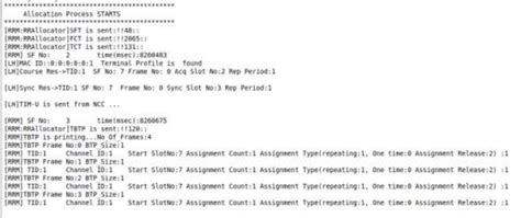 Screenshot Of The Outcome Of Priority Resource Allocation Result Of