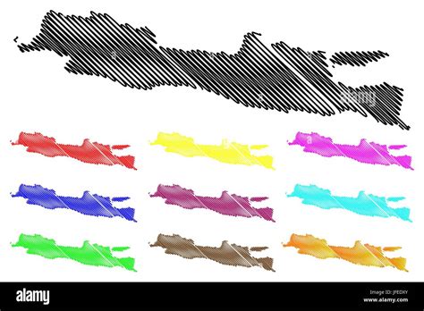 Java Island Map Vector Illustration Scribble Sketch Java Stock Vector Image Art Alamy