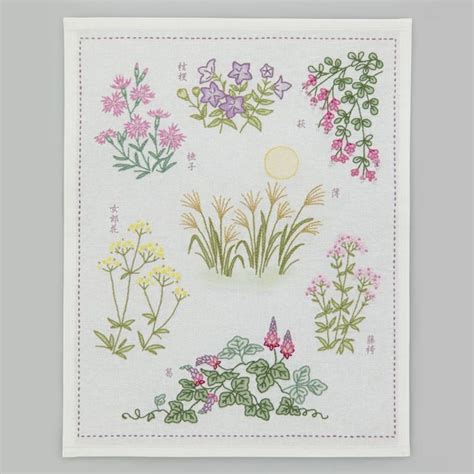 품절 일본자수 프랑스자수 Diy재료 호비라호비레 가을 꽃 55000원 네이버 블로그