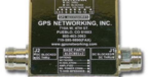 AAP Networked Amplified GPS Splitter 1 Input 2 Output