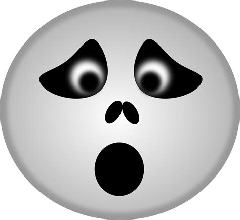Cute Ghost Face Clip Art