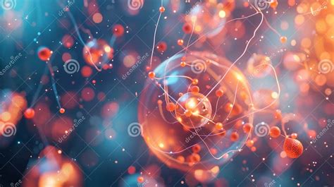 Dynamic Visualization Of Electrons Orbiting A Helium Atom In A Circular