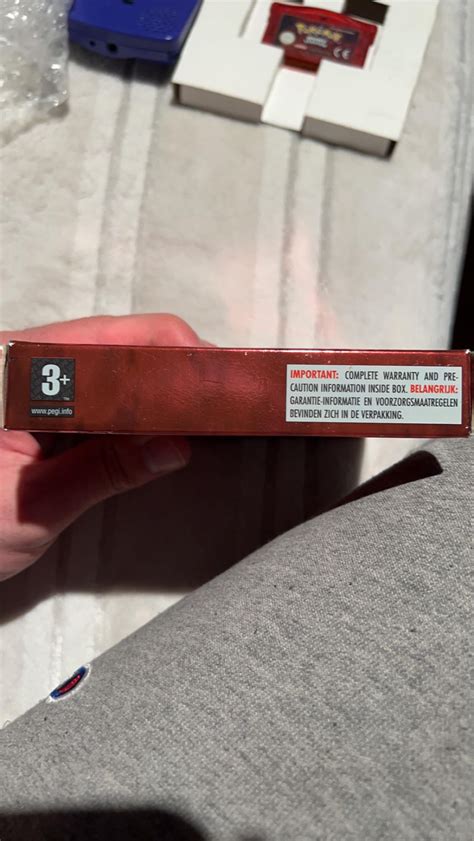 Pokemon Ruby Version For Gba Is It Real R Gameverifying