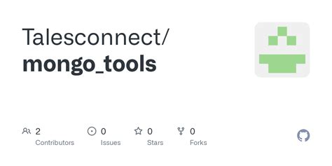 GitHub Talesconnect Mongo Tools
