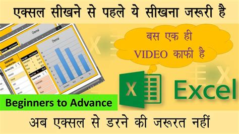 Basics Of Excel Boost Your Excel Knowledge All In One Dataeduworld Es1v1 Youtube