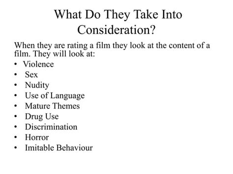 Bbfc Classification Ppt