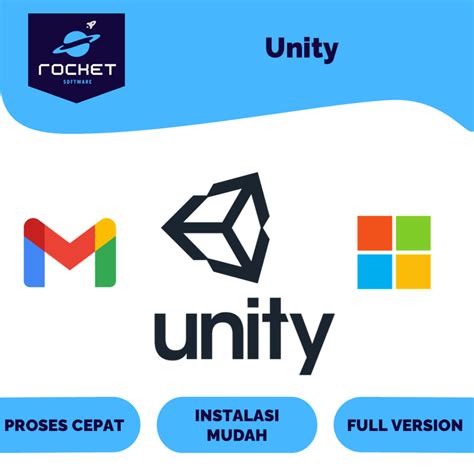 Jual Unity Full Version Aplikasi Game Engine 2d 3d Playstation Xbox