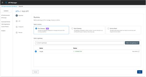 Getting Started With Self Managed Flex Gateway MuleSoft Documentation