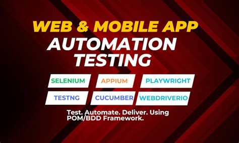 Perform Automation Testing Using Selenium Appium And Playwright By Talhasec Fiverr