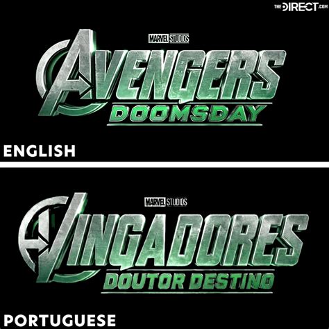 Avengers Doomsday Gets A New Title And Logo Overseas And Fans Arent