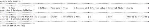 Mysql 事件功能及其在 Navicat 中的管理 腾讯云开发者社区 腾讯云