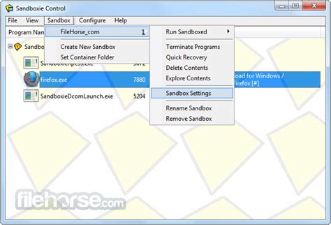 Sandboxie Windows 10